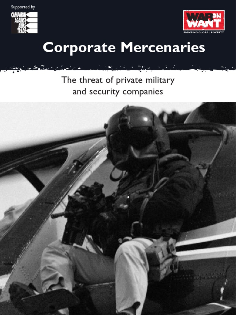 Corporate Mercenaries and Global Poverty | PDF | Mercenary | National ...