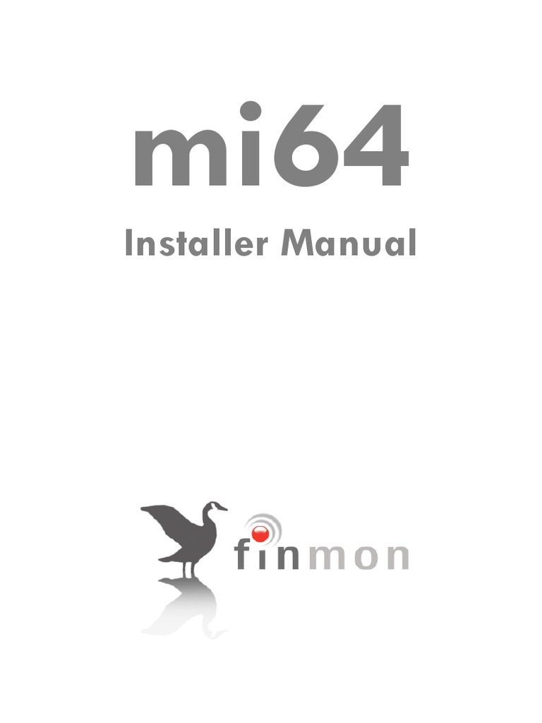 Finmon Mi64 Installer Manual Print Version 1.3 | PDF | Switch | Input ...