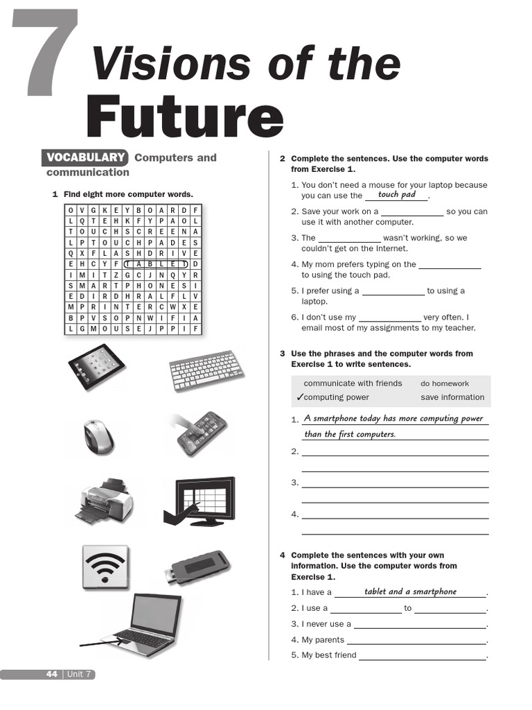 BU NINA - Uncover - WB - Level - 2 - Unit - 7 | PDF | Adverb | Robotics
