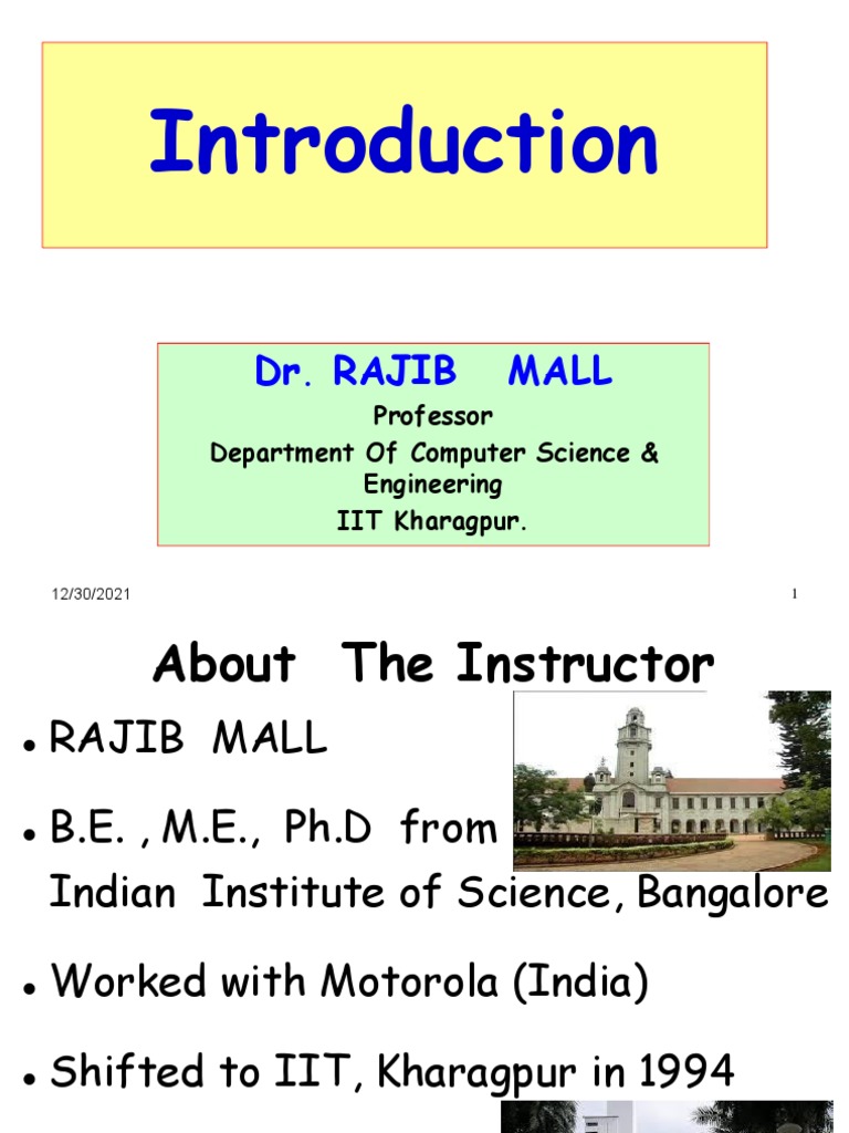 Rajib Mall Pose | PDF | Software Testing | Feasibility Study