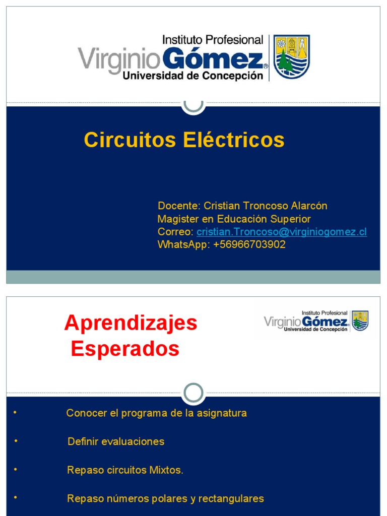 Clase 1 Circuitos Electricos | PDF