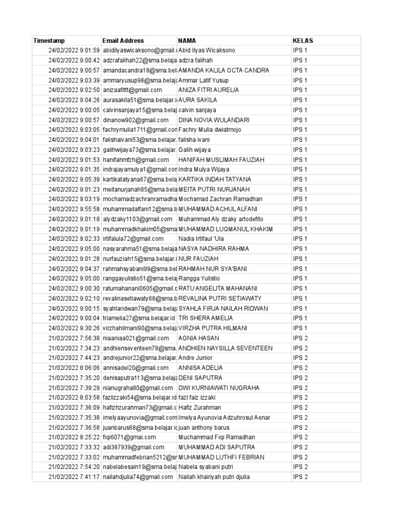 ABSEN 4 MATEMATIKA (Jawaban) | PDF