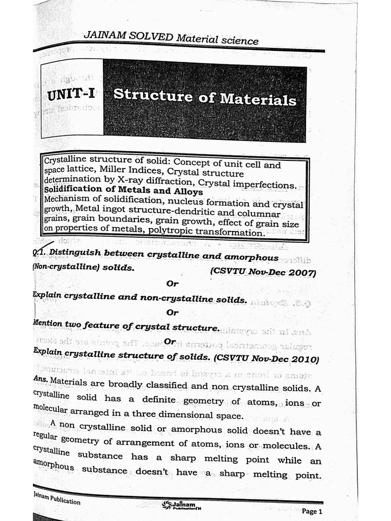Unit 1 MS PDF
