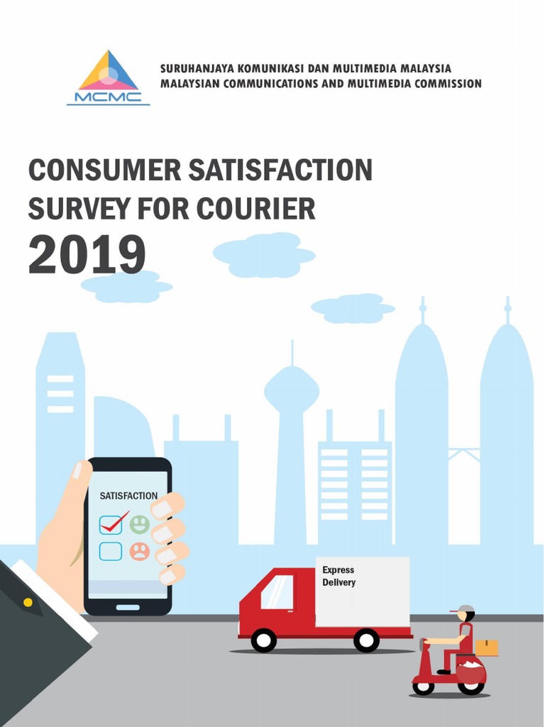 Consumer Satisfaction Survey Courier 2019 Pdf Customer Satisfaction