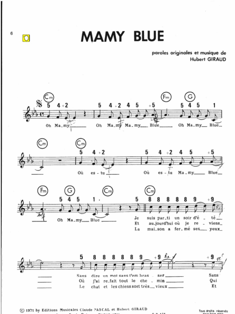 Mamy Blue | PDF