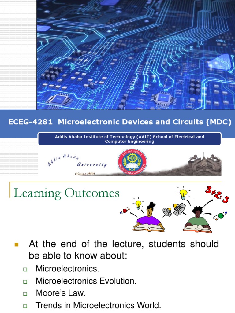 ECEG-4281-MDC-Lec 01 Fundamentals of Microelectronics | PDF | Cmos ...