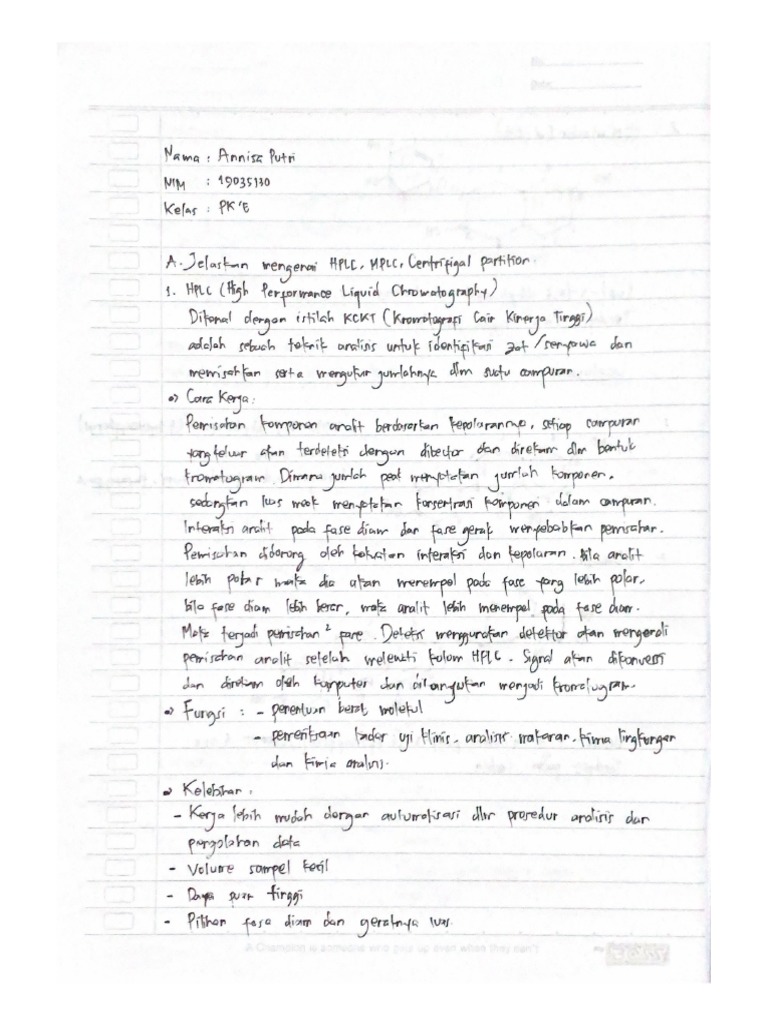 Annisa Putri - 19035130 - Tugas 2 KBA | PDF