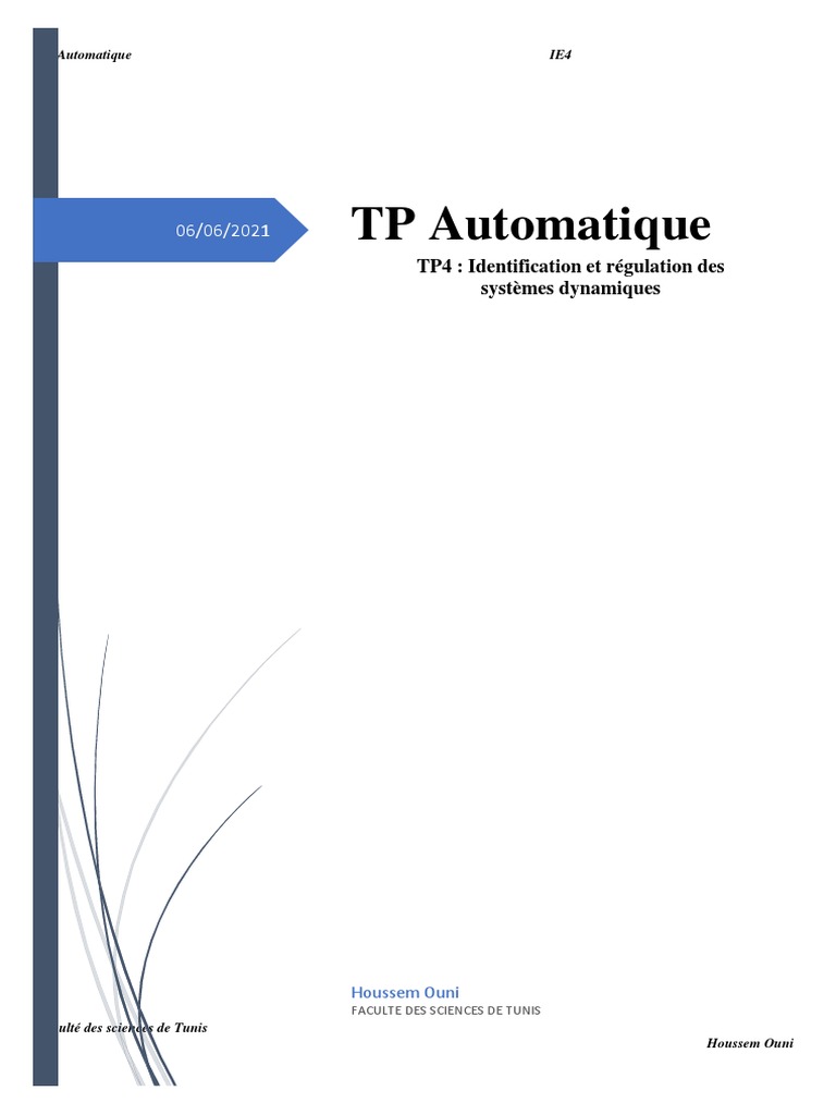 TP4 Automatique | PDF