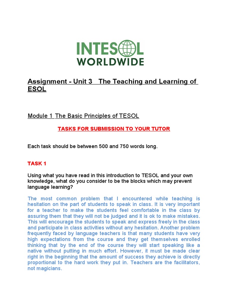 Intersol Unit 3 Module 1 | PDF | Motivation | Motivational
