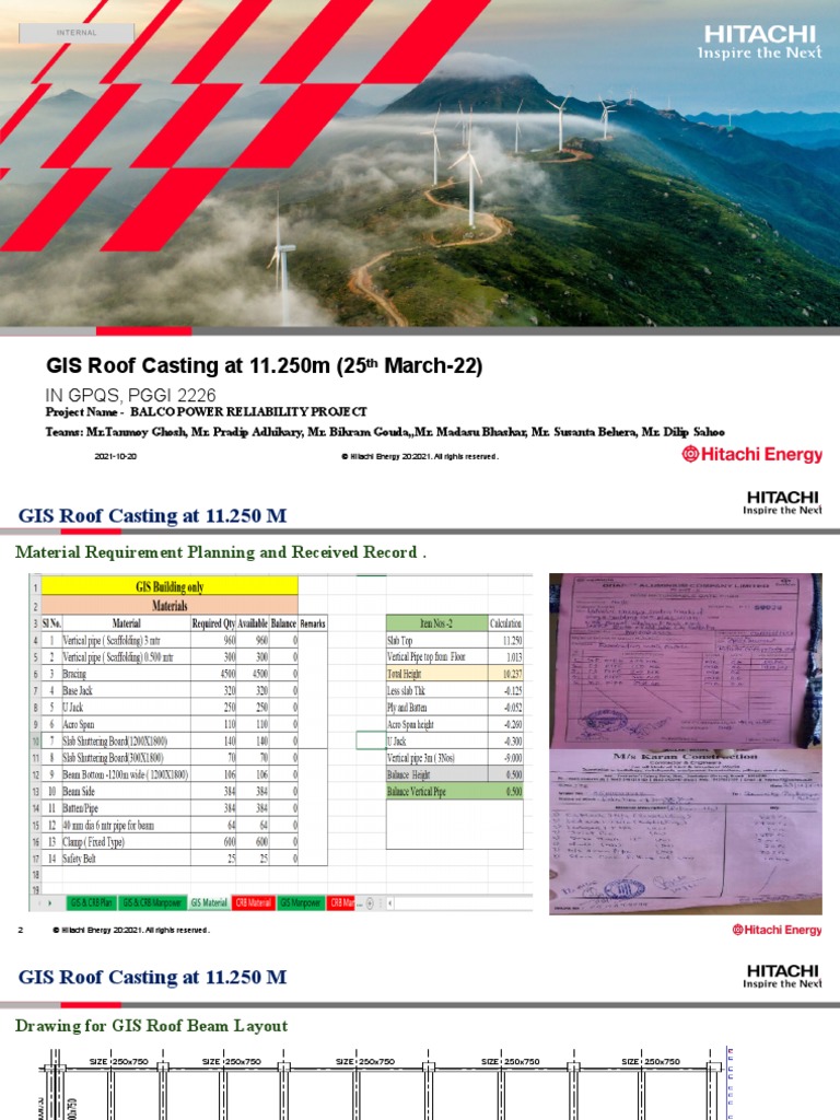 1 GIS Roof Casting | PDF