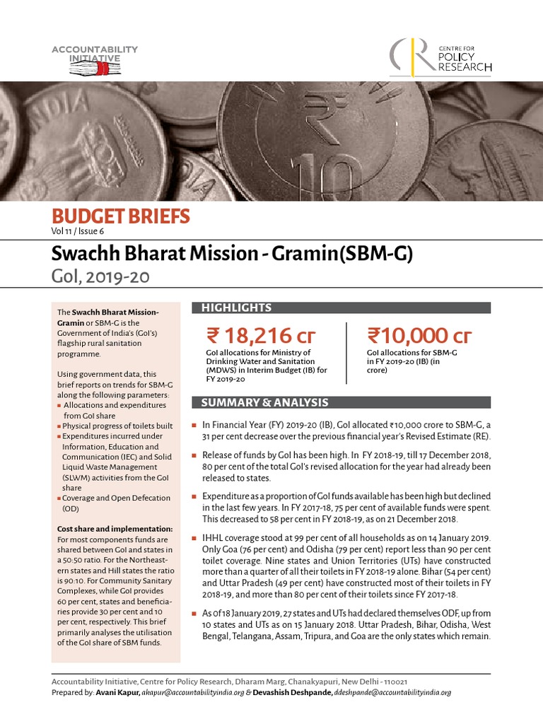 Analysis of Government Funding and Progress Under India's Flagship ...