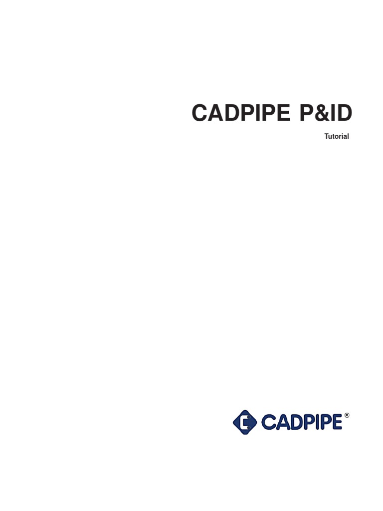 Cadpipe P&Id: Tutorial | PDF | Valve | Menu (Computing)