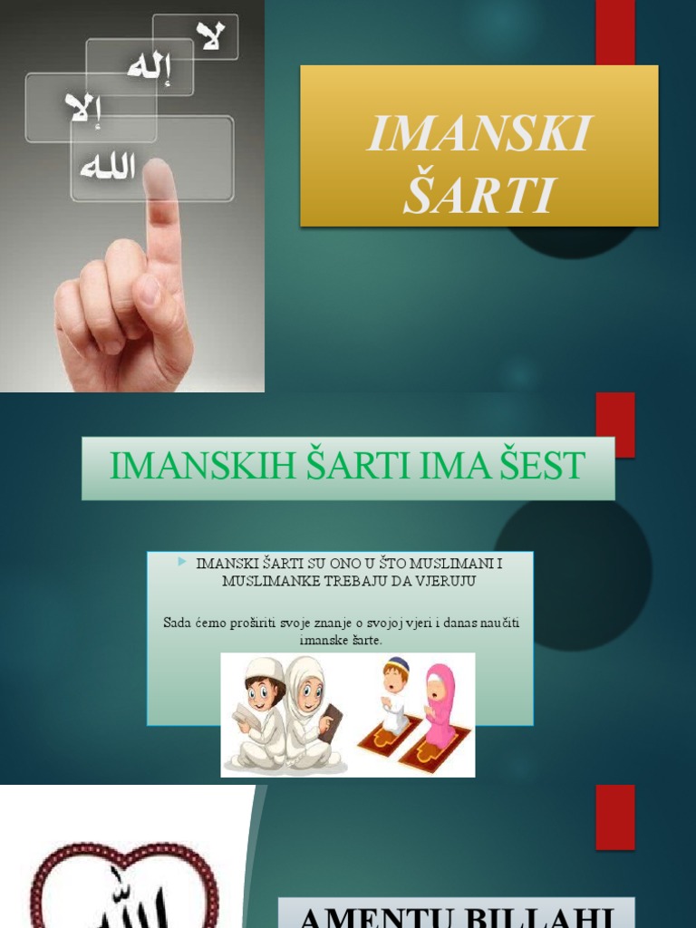 Imanski šarti (MIZ Puračić-Čekić Samir) | PDF