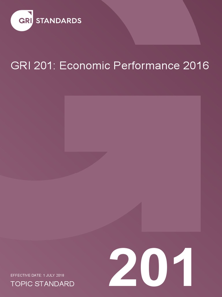 GRI 201 - Economic Performance 2016 | PDF | International Financial ...