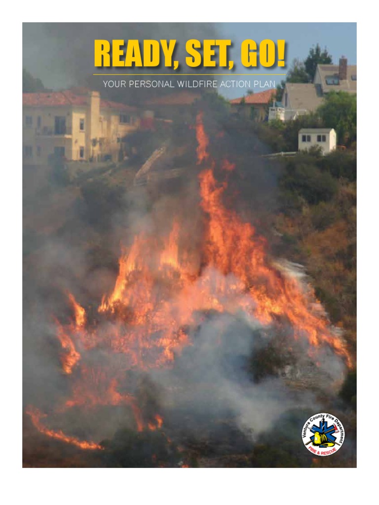 Ready, Set, Go!: Your Personal Wildfire Action Plan | PDF | Wildfire | Roof