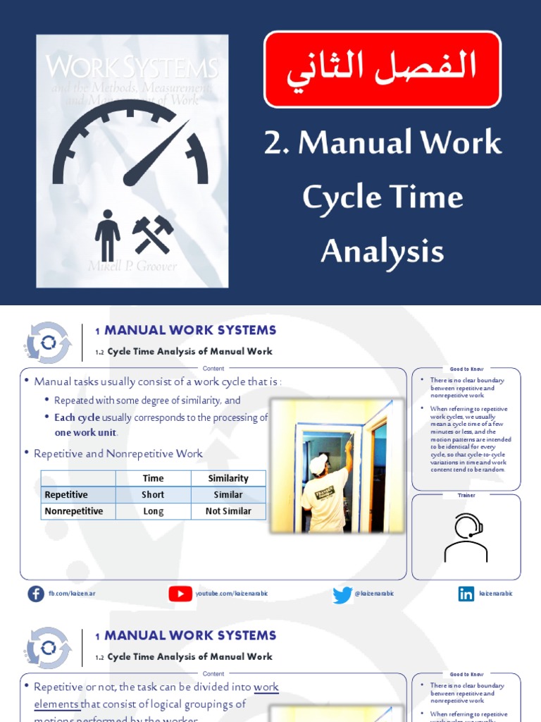 02 Manual Work Cycle Time Analysis | PDF | Cognition | Cognitive Science