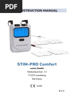 E-Stim Parameter Settings Guide | PDF | Heart | Cardiovascular Diseases