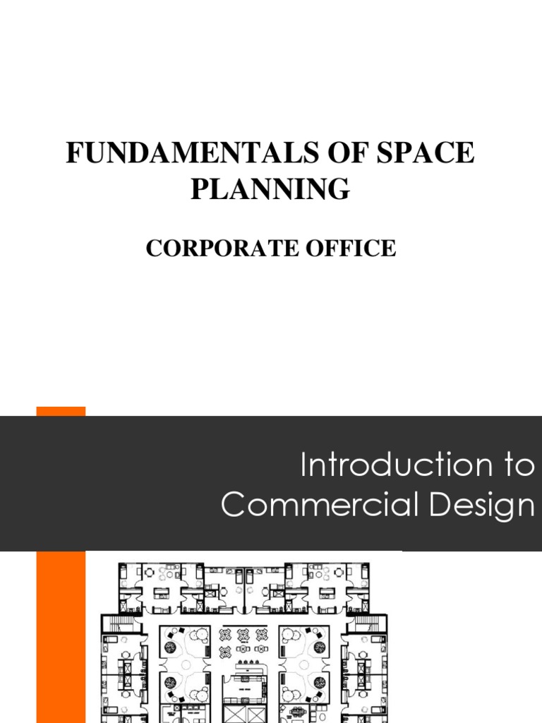 Space Planning - Office Design | PDF | Chair | Desk