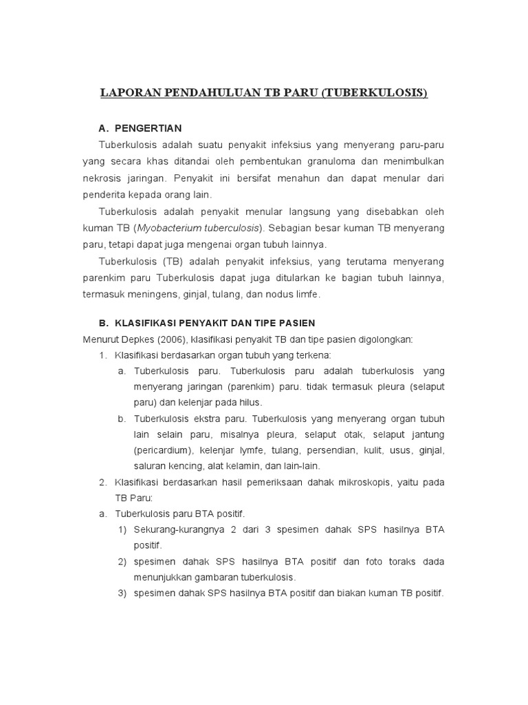 LP TB Paru 2019 | PDF