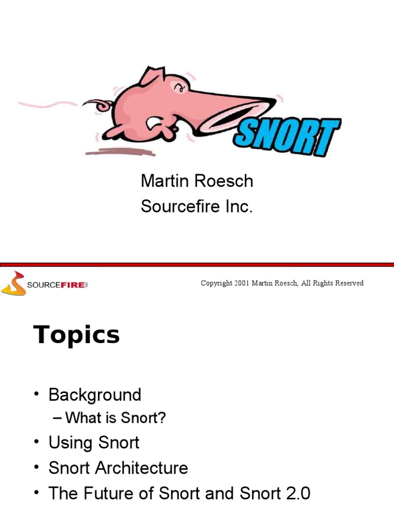 Martin Roesch Sourcefire Inc | PDF | Internet Protocol Suite ...