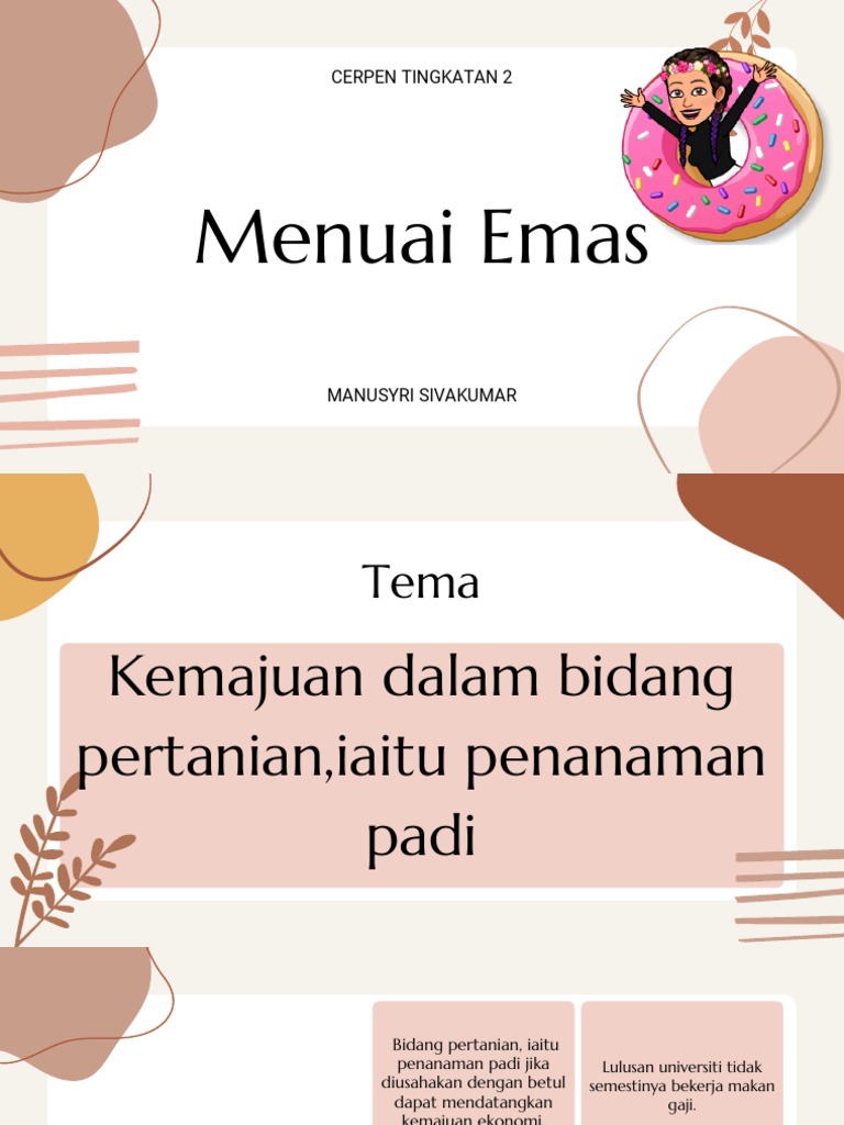 Cerpen Menuai Emas | PDF