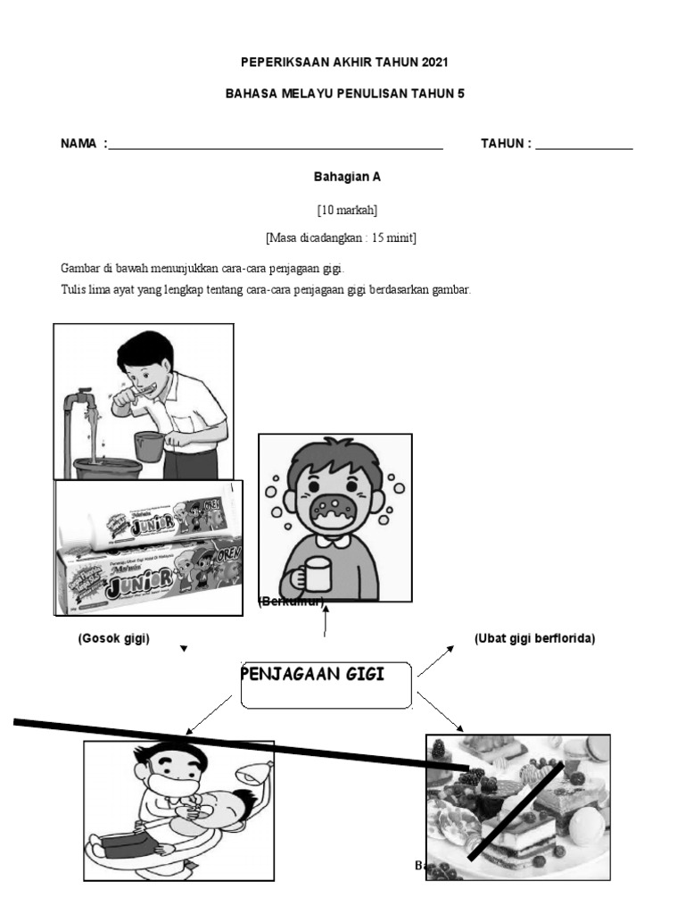 Latih-Tubi-Bm-Tahun-5 - Penulisan | PDF