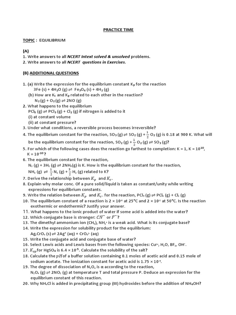 Write Answers To All NCERT Intext Solved & Unsolved Problems. 2. Write ...