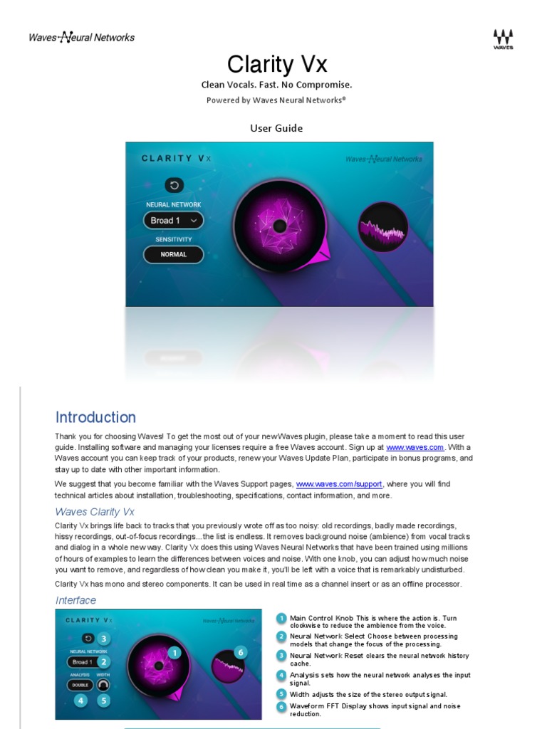 Clarity VX | PDF