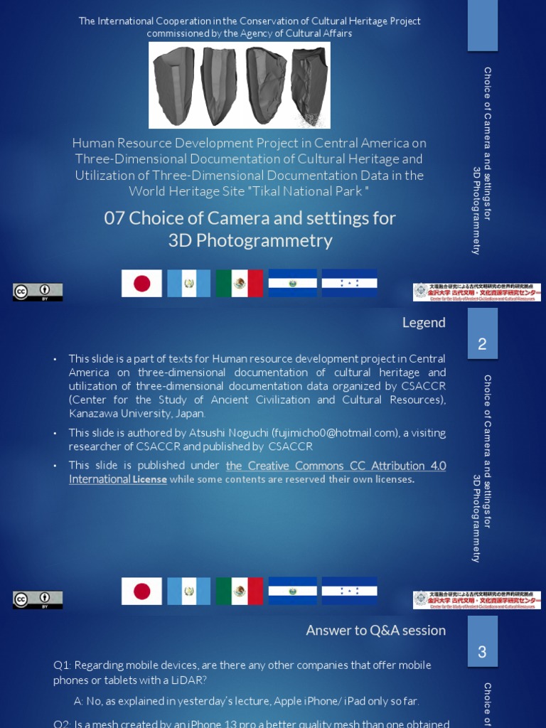 07 Choice of Camera and Settings For 3D Photogrammetry | Download Free ...
