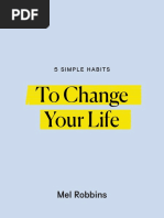 Mel Robbins Workbook | PDF | Attitude (Psychology)