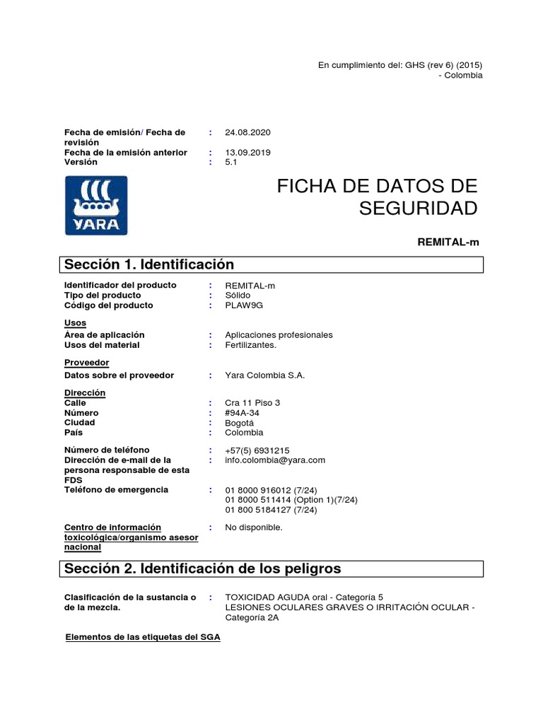 REMITAL-m 5.1 20220322 | PDF | Residuos | Agua