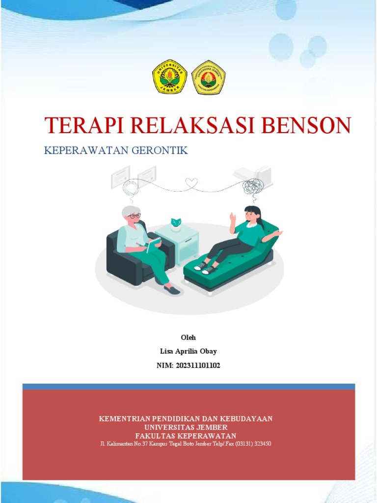 Terapi Relaksasi Benson untuk Gangguan Tidur | PDF