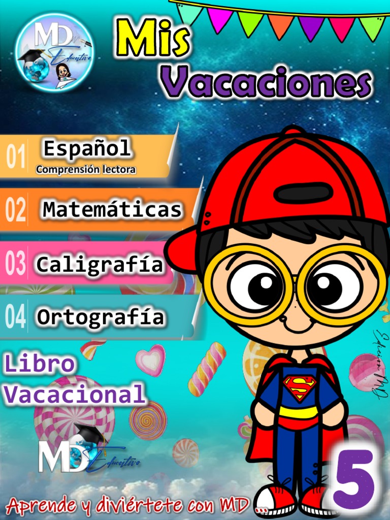 5° Mis Vacaciones-Md Educativo | PDF