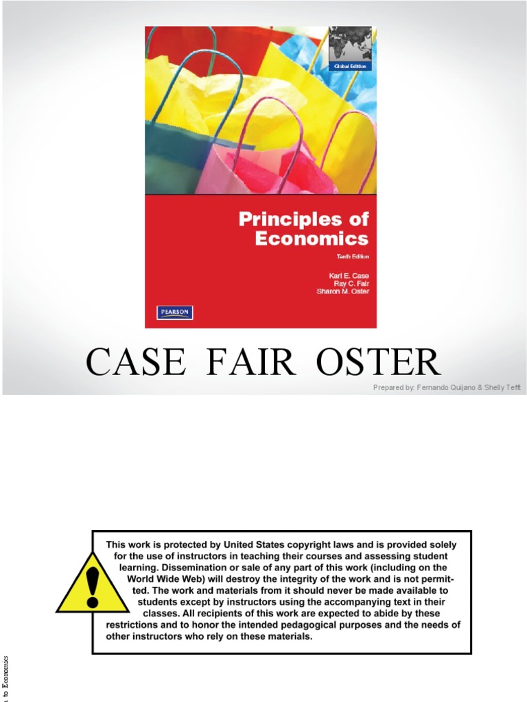 Case Fair Oster: © 2012 Pearson Education | PDF | Economics | Economies