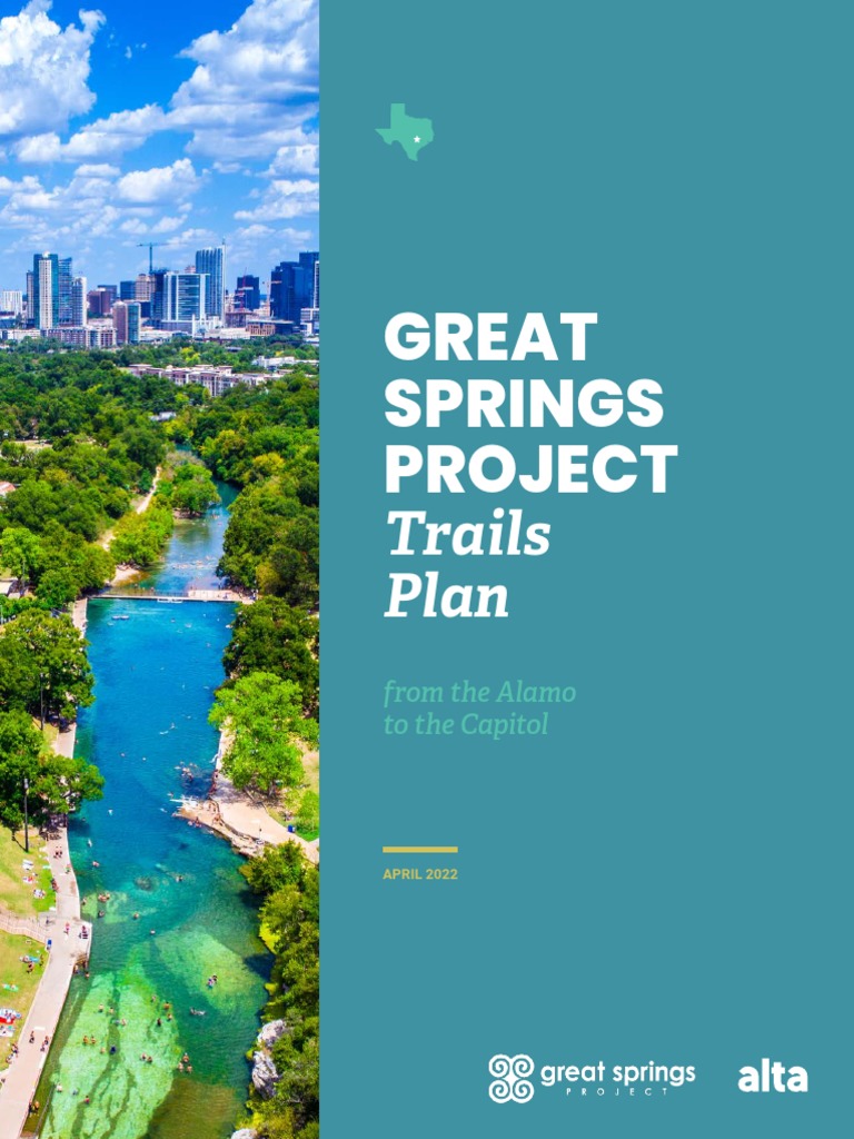 Great Springs Report Trails: Plan April 2022 | PDF | Trail | Aquifer
