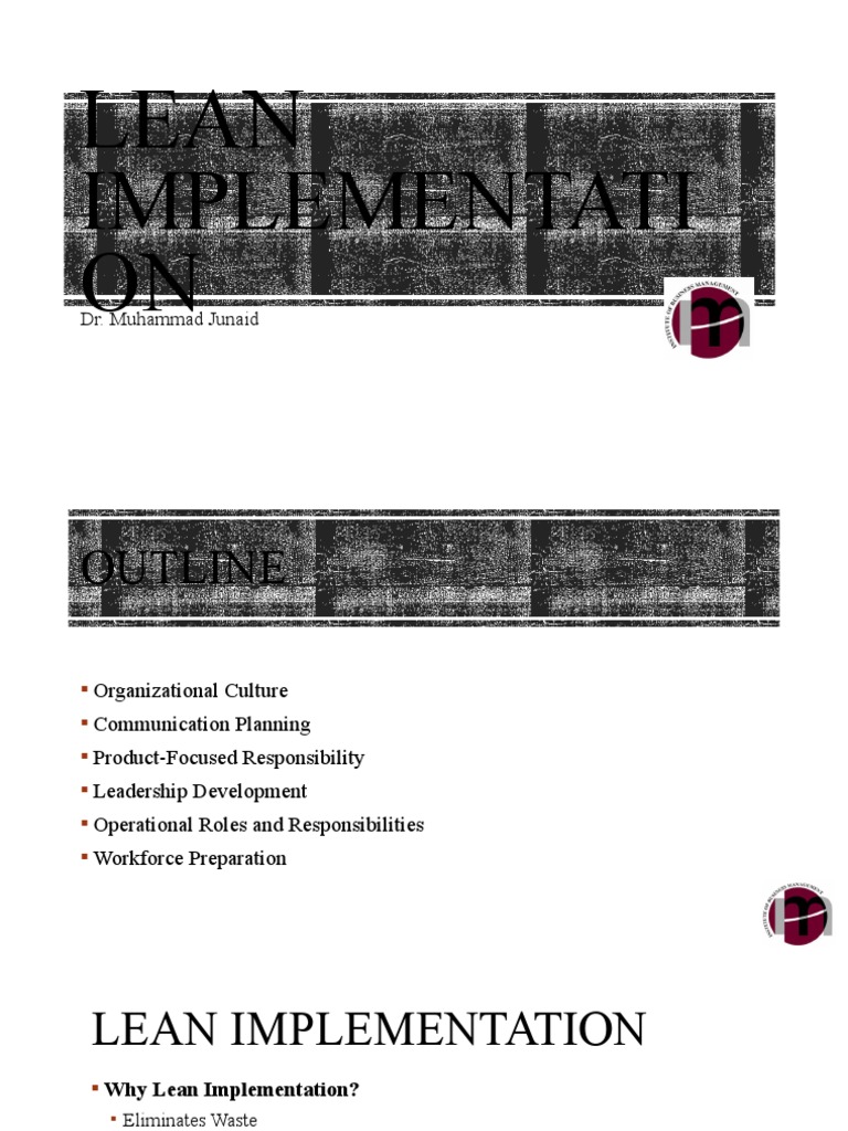 Lean Implementation Strategies Guide | PDF | Lean Manufacturing | Business