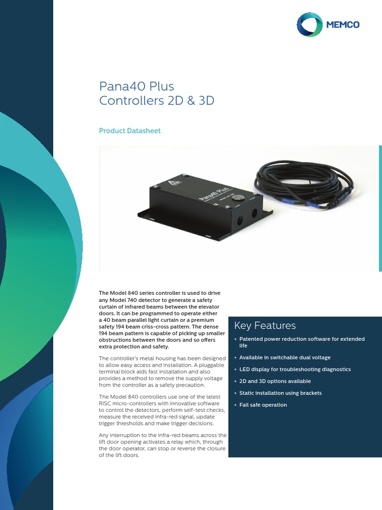 Pana40+ Controller Datasheet | PDF | Relay | Alternating Current