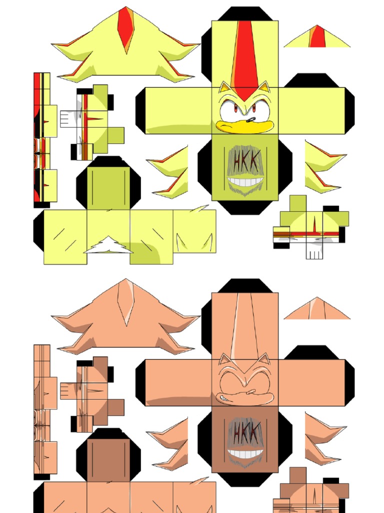 Super Shadow Paper Toy Paper Craft | PDF