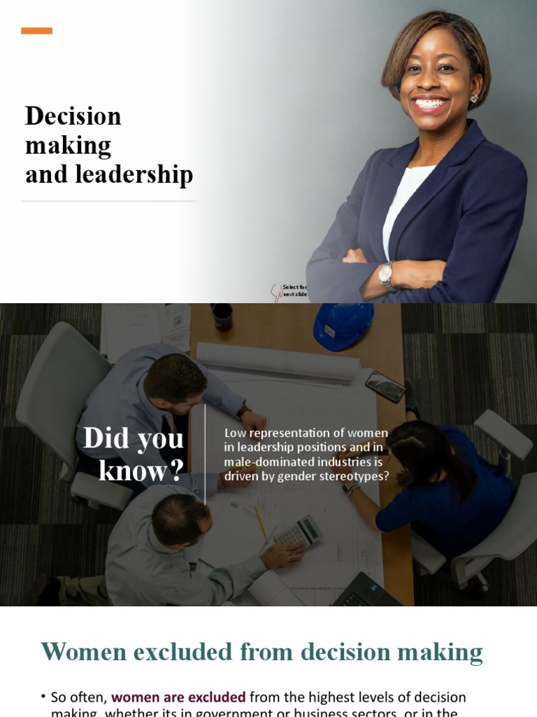 Decision Making and Leadership | PDF