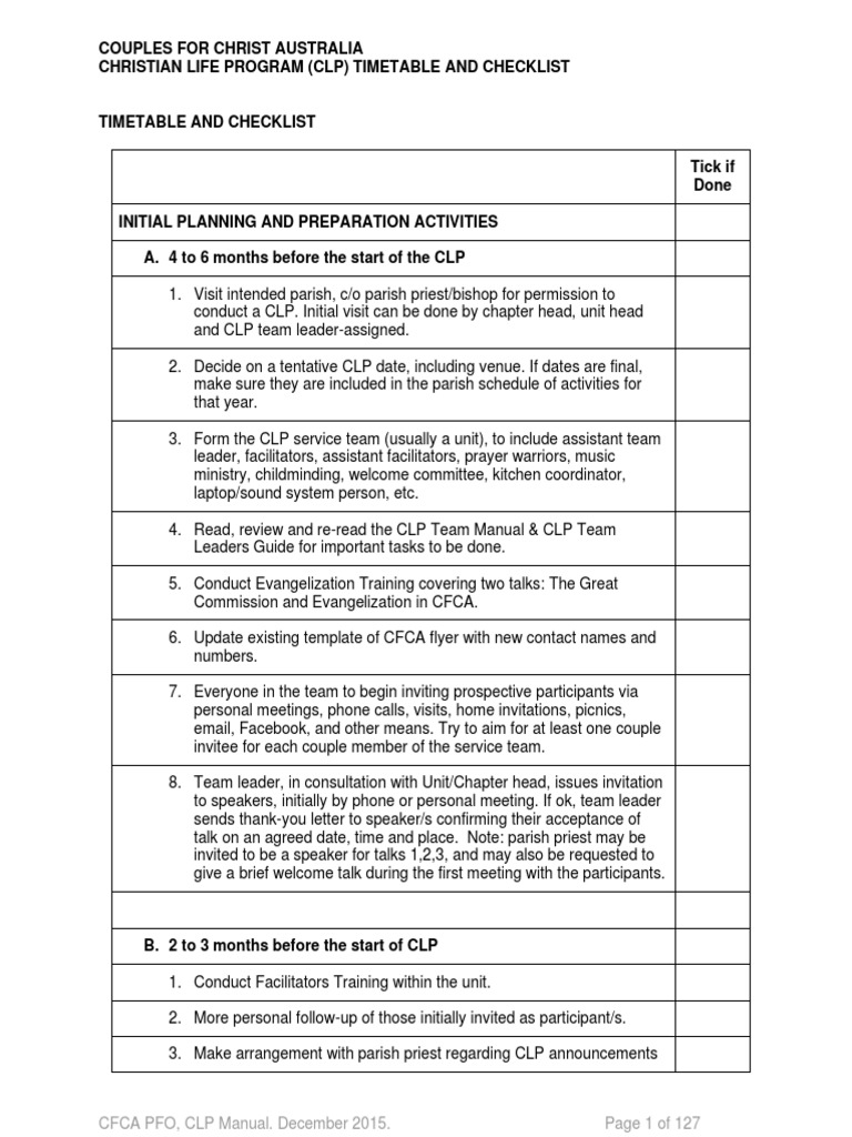 Christian Life Program Manual V 1.1 2015 S | PDF | Faith | Jesus