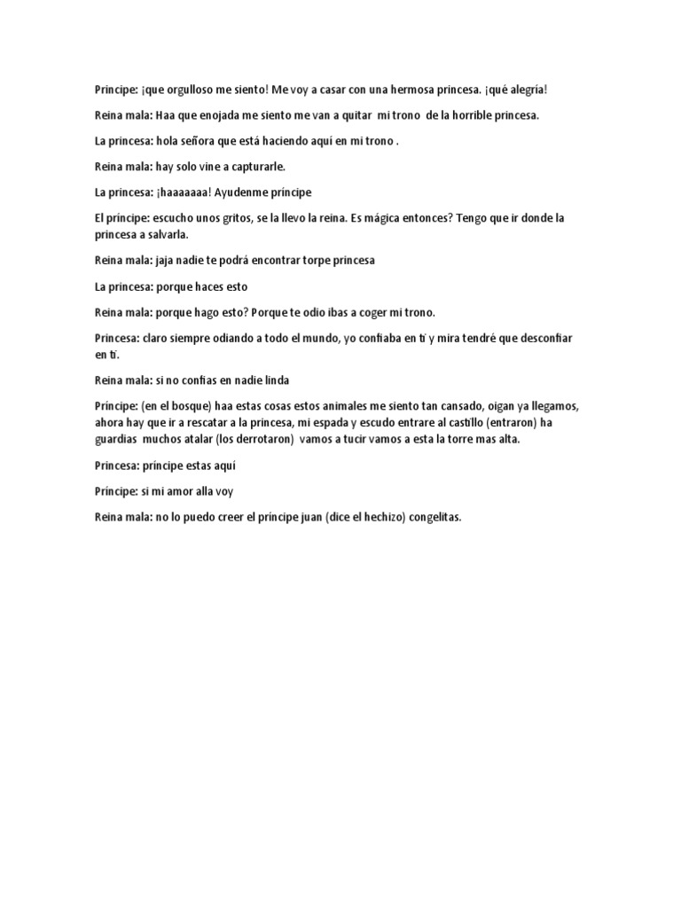 La Princesa y El Principe | PDF