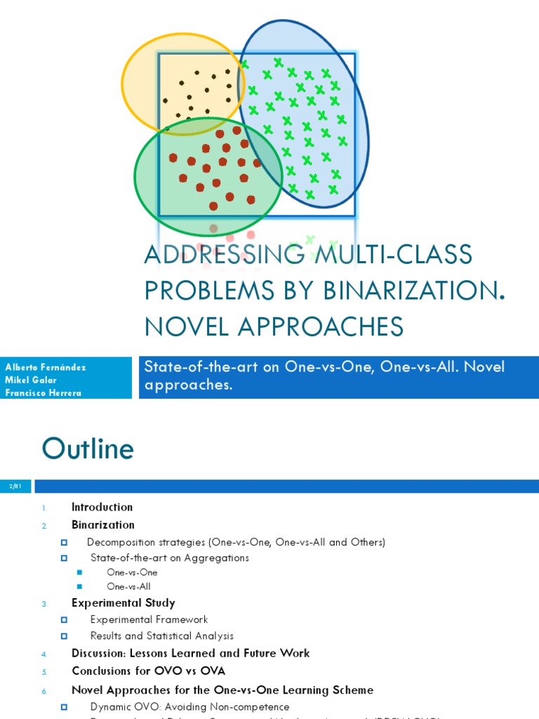 V2 Addressing Multi Class Problems By Binarization Pdf Statistical Classification Pattern