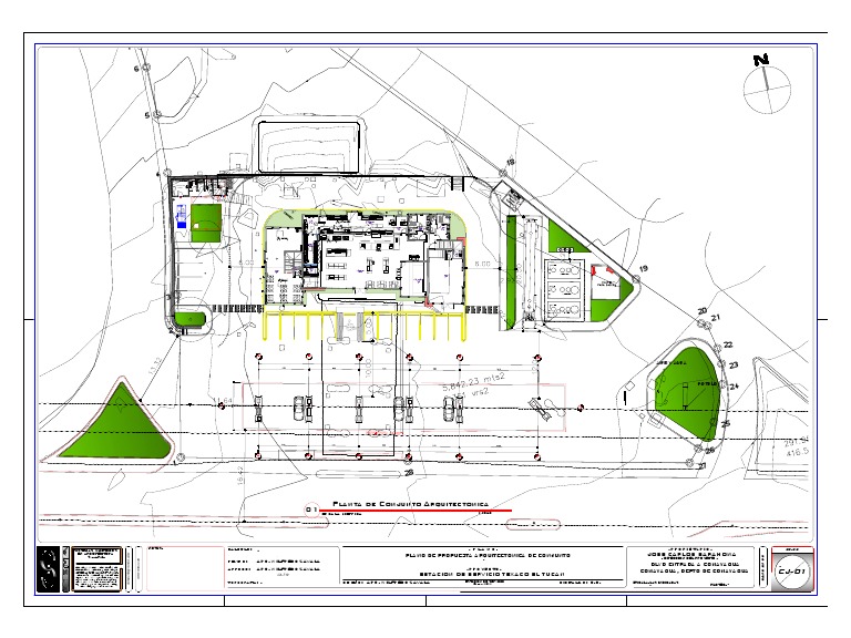 Cj-01 Plano Arquitectonico de Conjunto | PDF