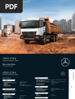 Ficha Tecnica Iveco Trakker 380T41H 6x4 | PDF | Eje | Inyección de combustible