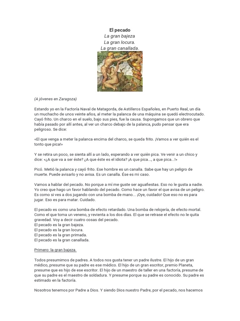 El Pecado Pdf Cristo Título Demonios