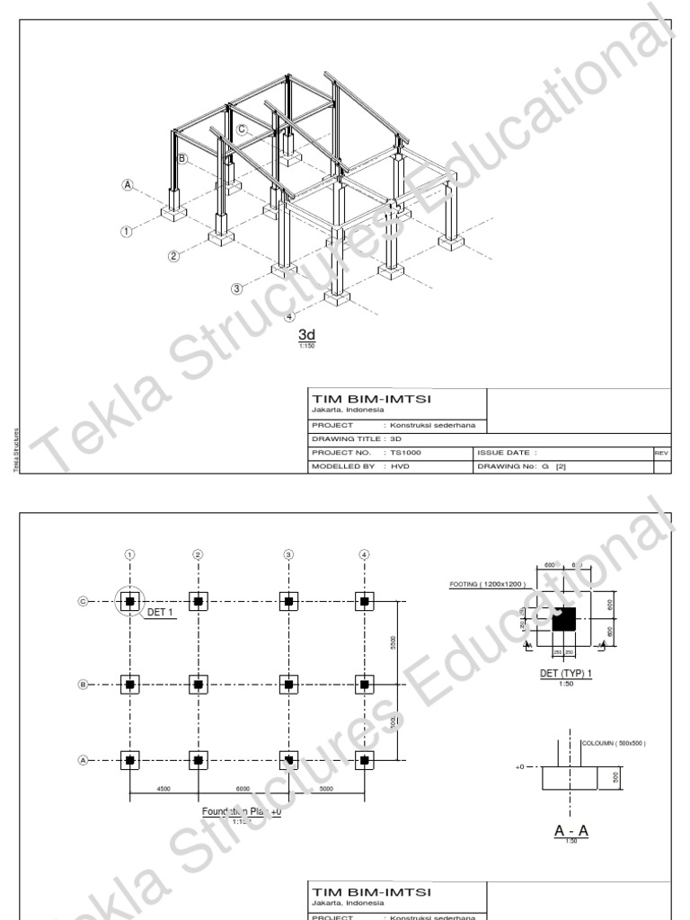 Tekla Structures Educational | PDF