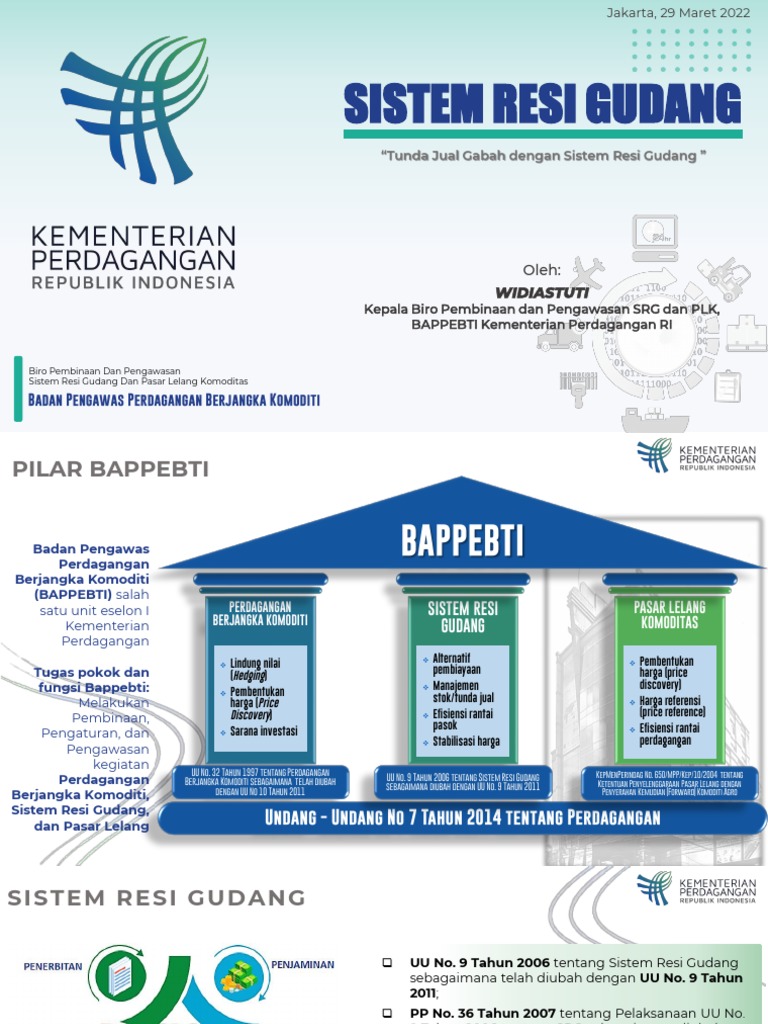 "Optimalisasi Sistem Resi Gudang" | PDF