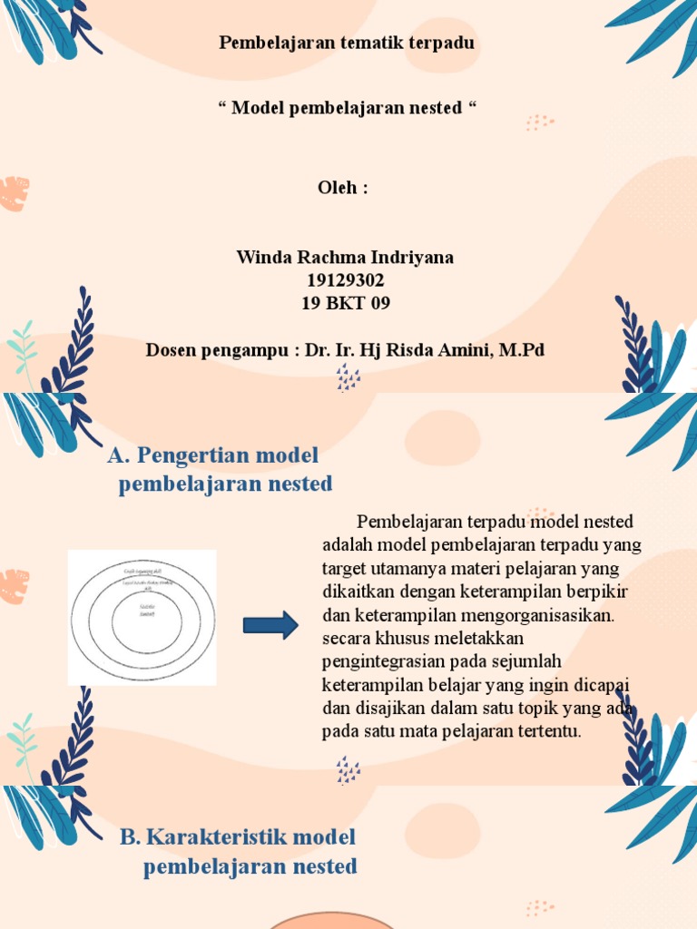 Model Nested - Winda Rachma Indriyana (19129302) | PDF