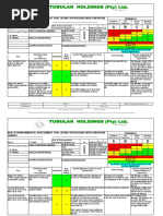 Lathe Machine Risk Assessment | PDF | Risk | Safety