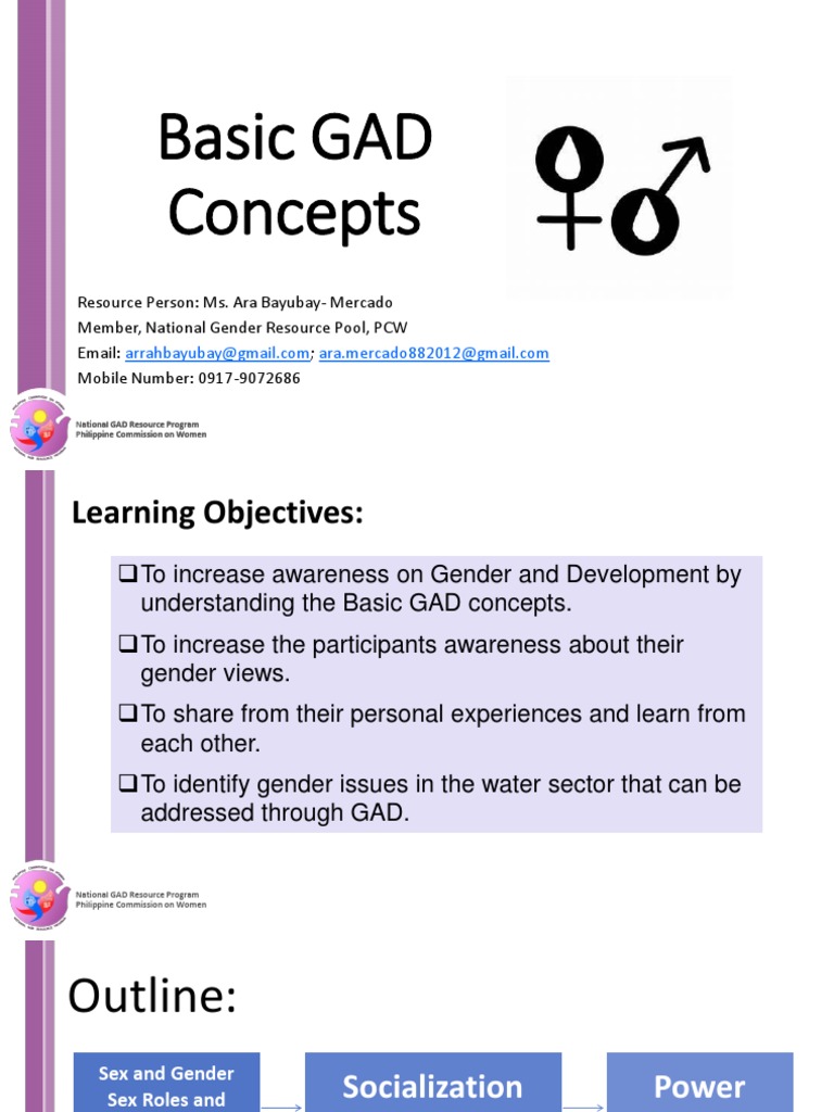 Session 1. Basic GAD Orientation | PDF